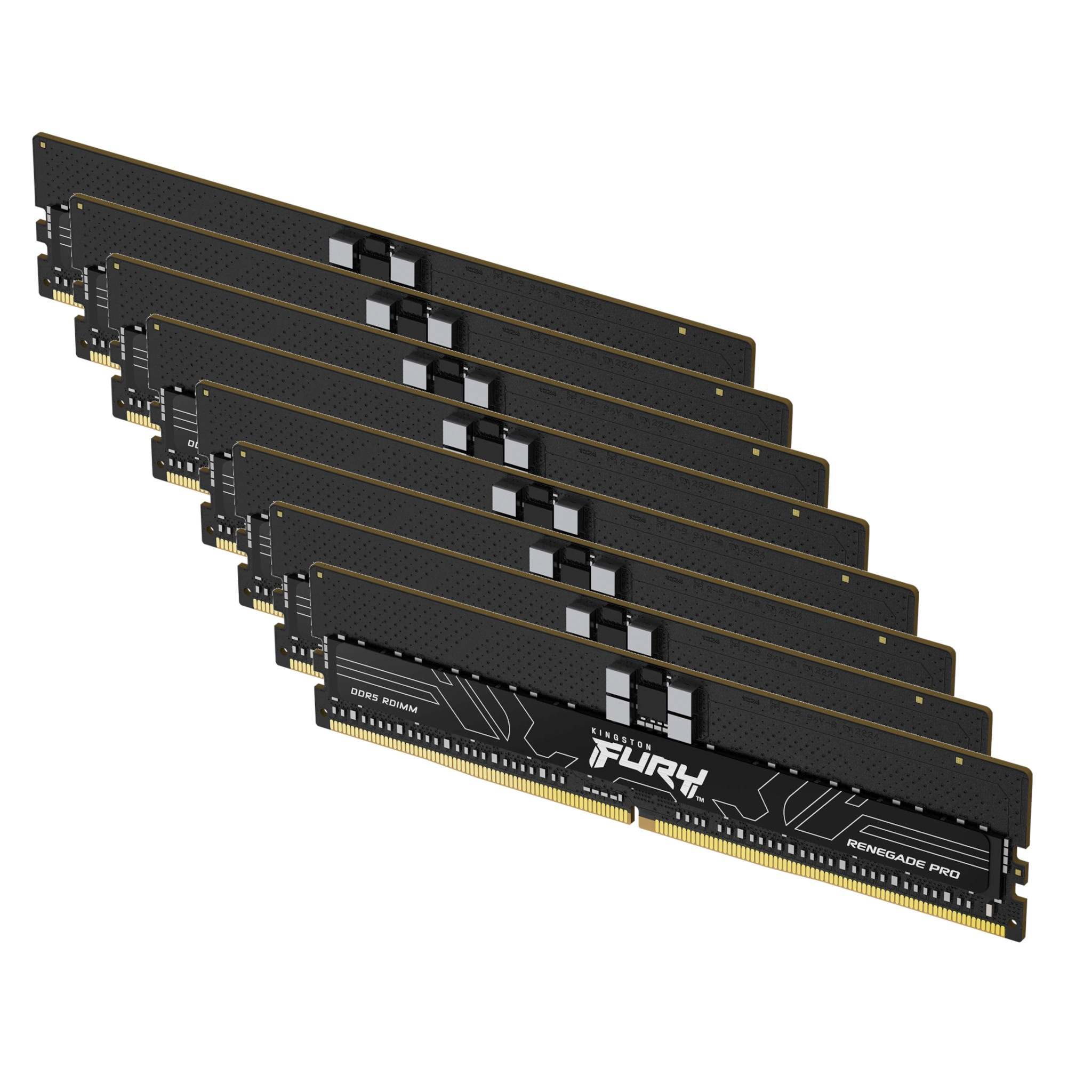 128GB Kingston FURY Renegade Pro 4800MHz DDR5 CL36 Octuple Memory Kit ...