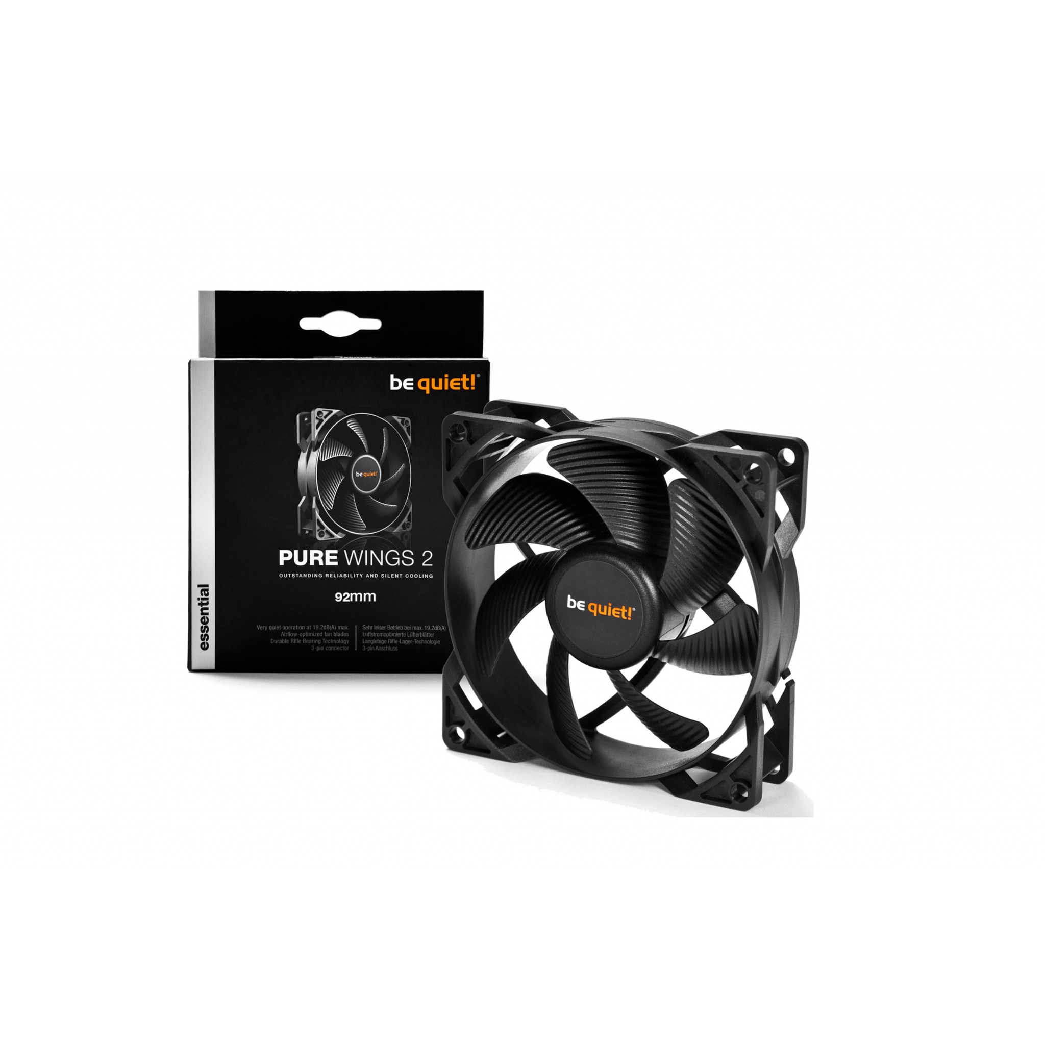 Be Quiet! Pure Wings 2 92mm Computer Case Fan