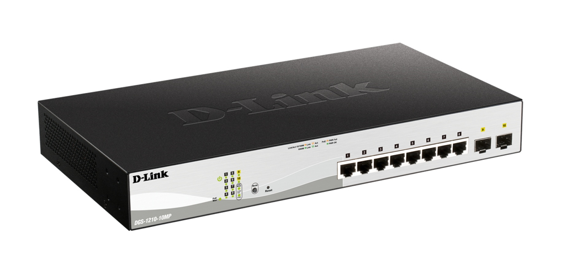 D-Link 10-Port Gigabit Smart PoE Managed Switch