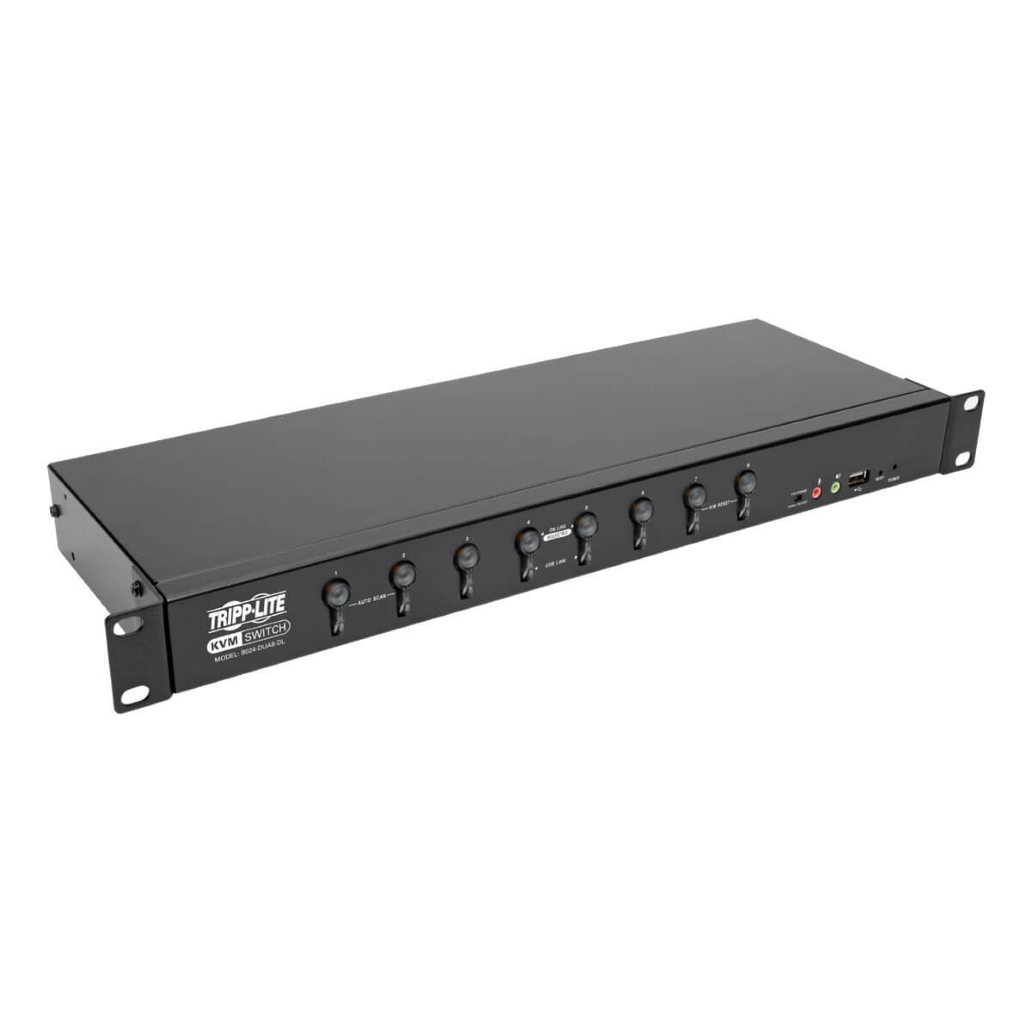 Tripp Lite 8-Port Rack Mount with Audio KVM Switch