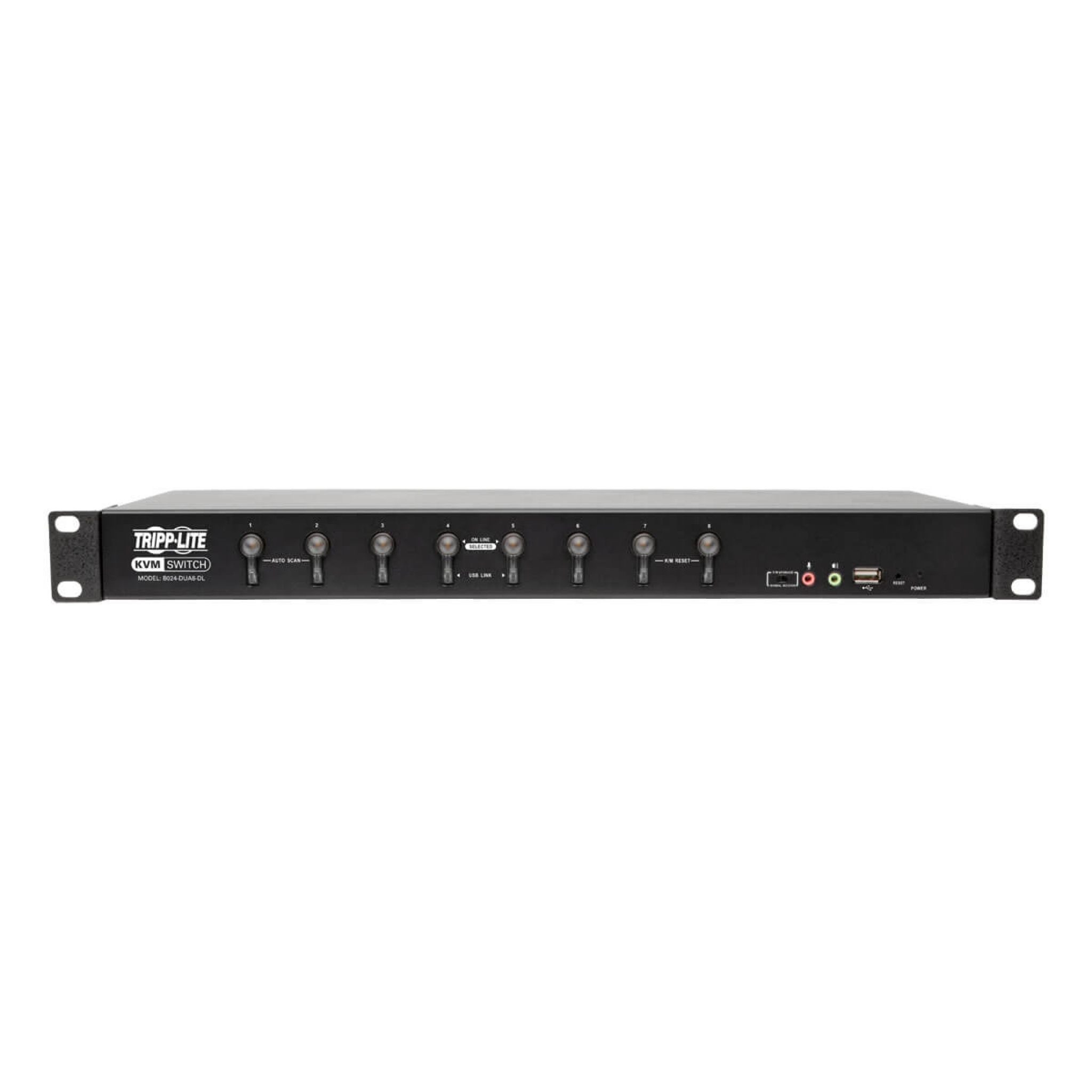 Tripp Lite 8-Port Rack Mount with Audio KVM Switch