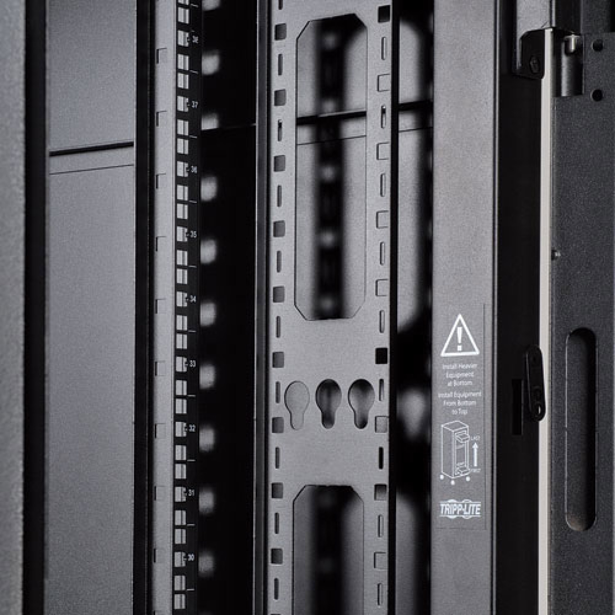 Tripp Lite 48U SmartRack Wide Standard-Depth Rack Enclosure Cabinet ...