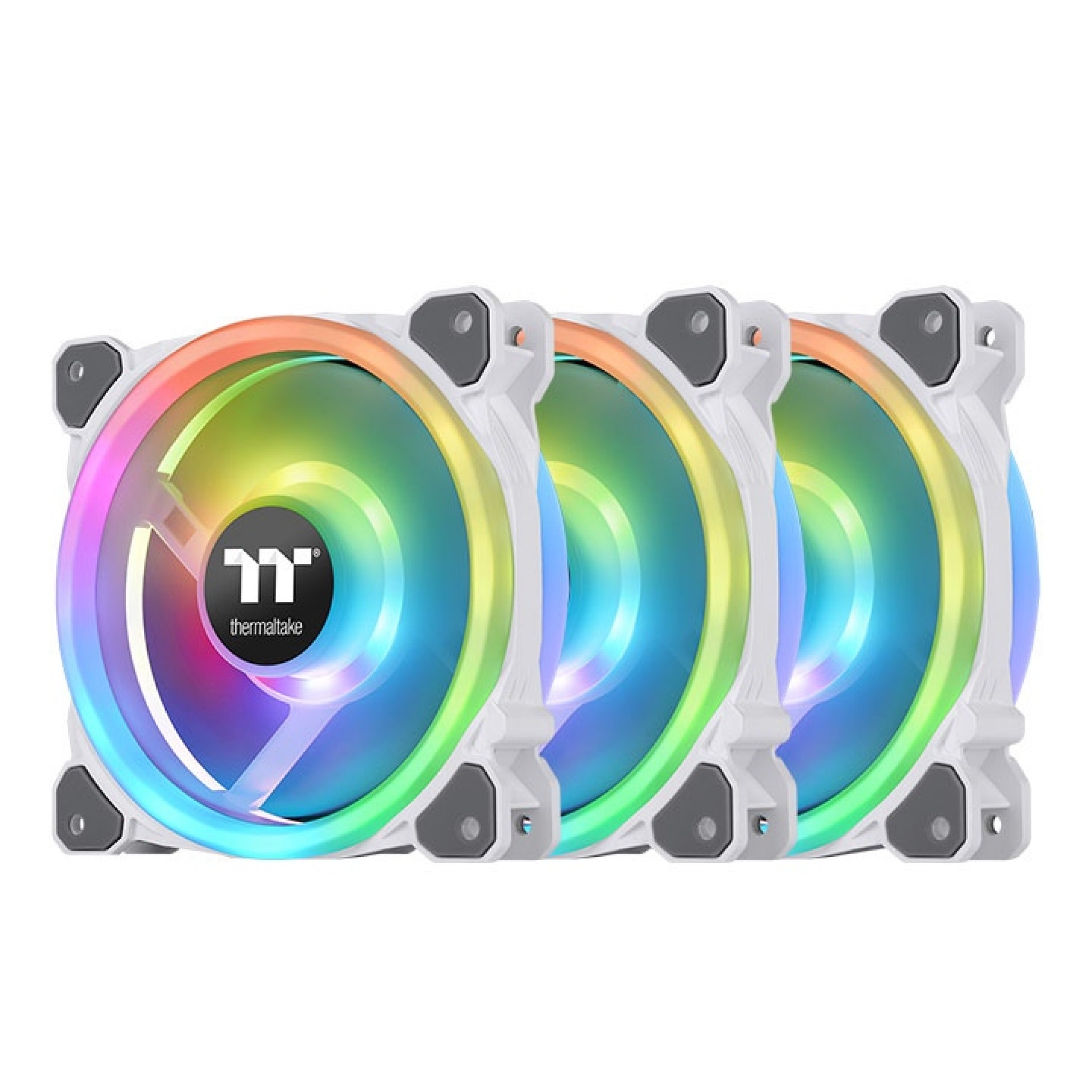Thermaltake Riing Trio 12 RGB TT Premium Edition (3-pc) Radiator 120mm ...