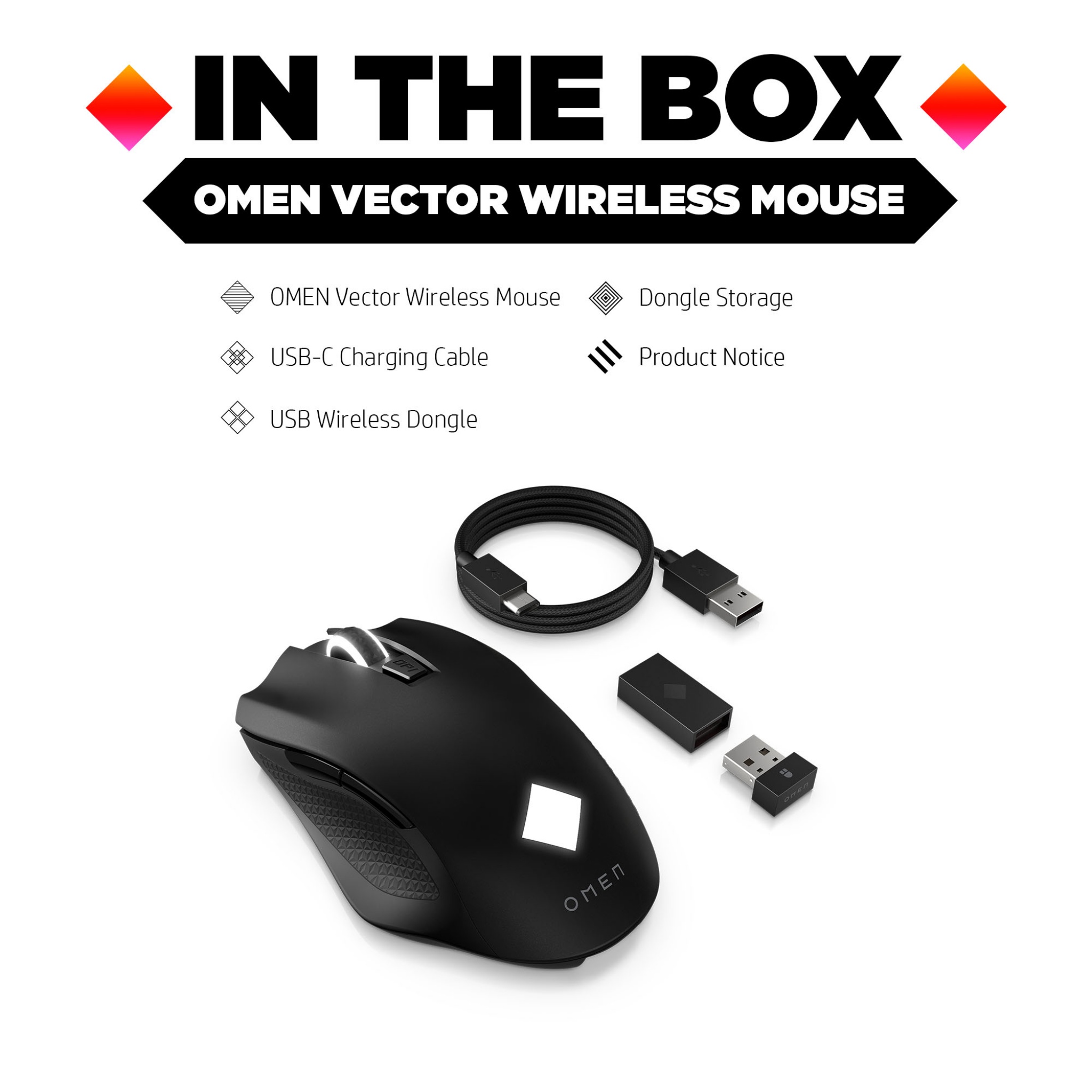 HP OMEN Vector Wireless Mouse