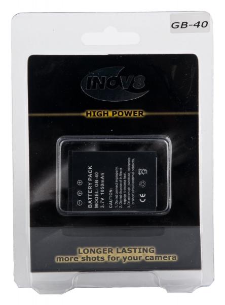 Inov8 Spare Battery for GE Digital Cameras (GB-40 / GE 40 model)