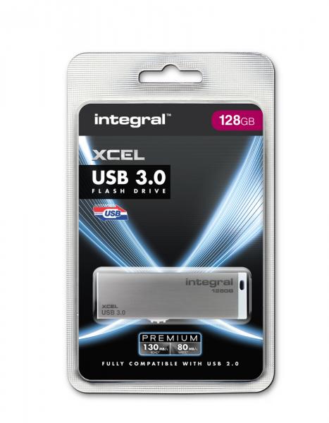 128GB Integral XCEL High-Speed USB3.0 Flash Drive