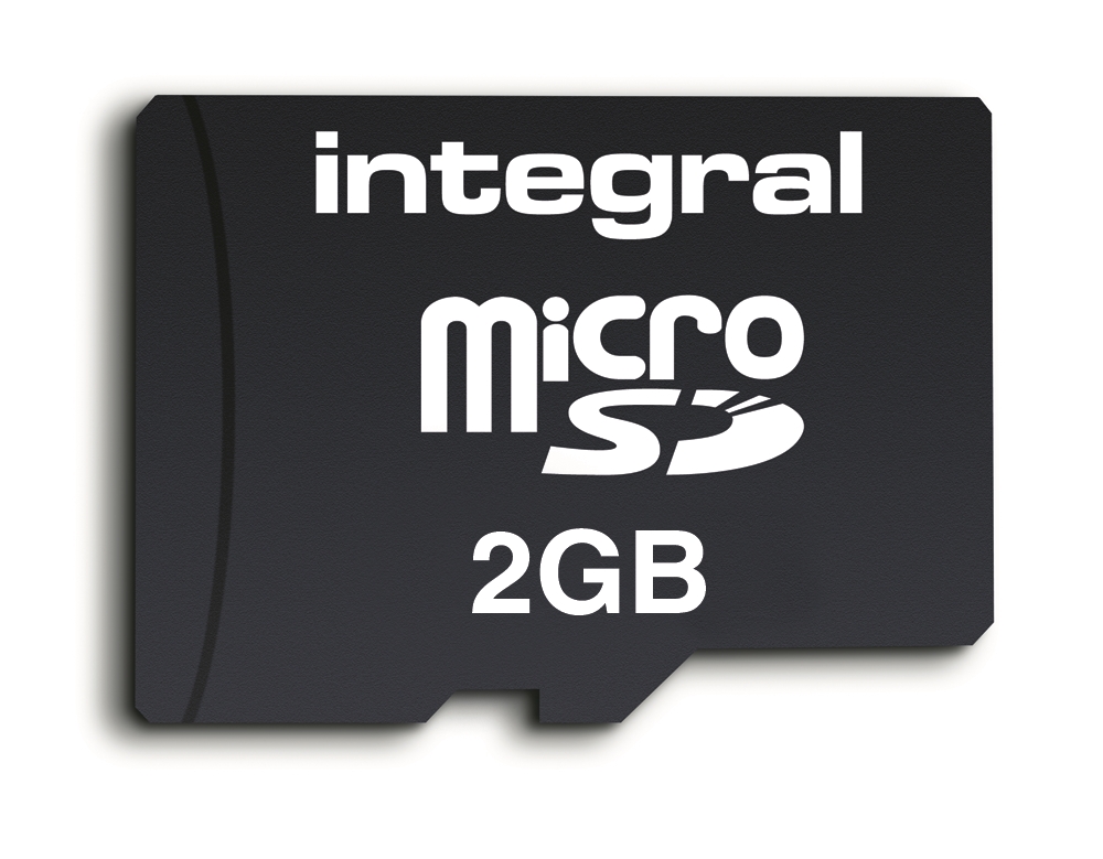 2GB Integral microSD Memory Card for Mobile Devices