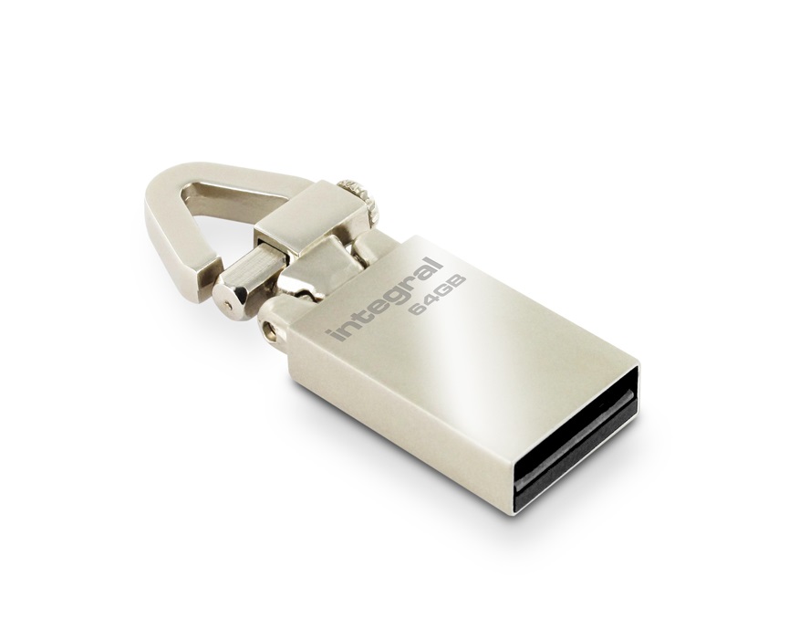 64GB Integral Tag Metal USB 2.0 Flash Drive