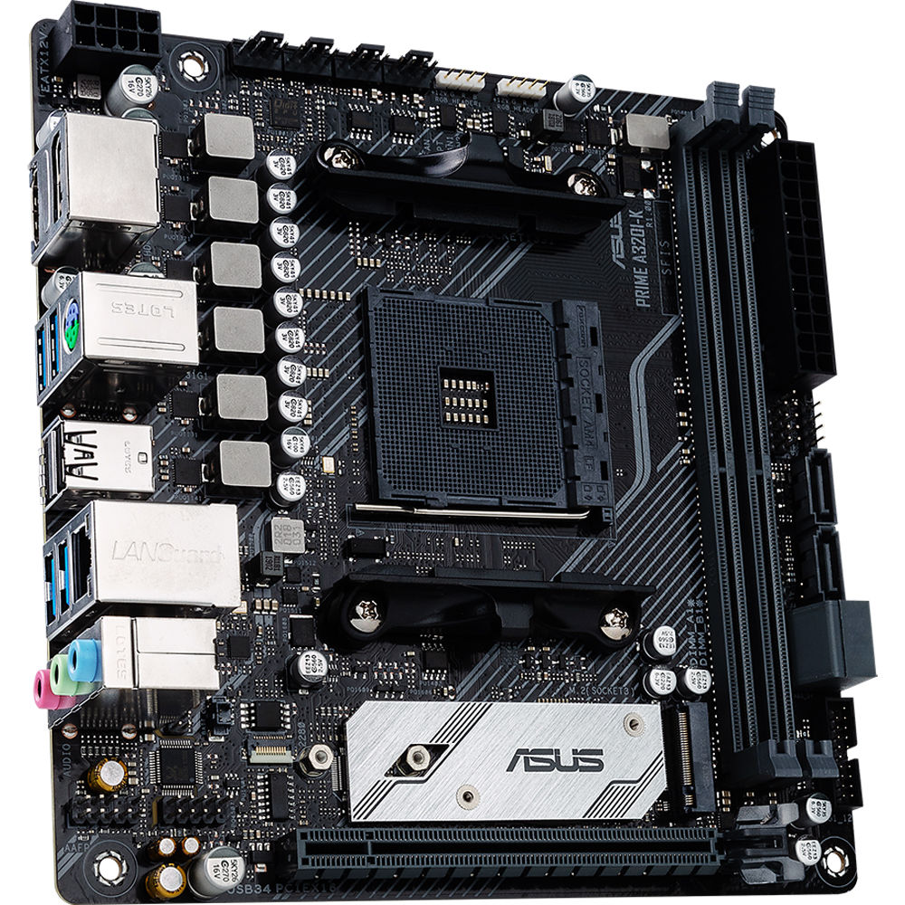 ASUS Prime AMD A320 Ryzen AM4 Mini ITX DDR4-SDRAM Motherboard