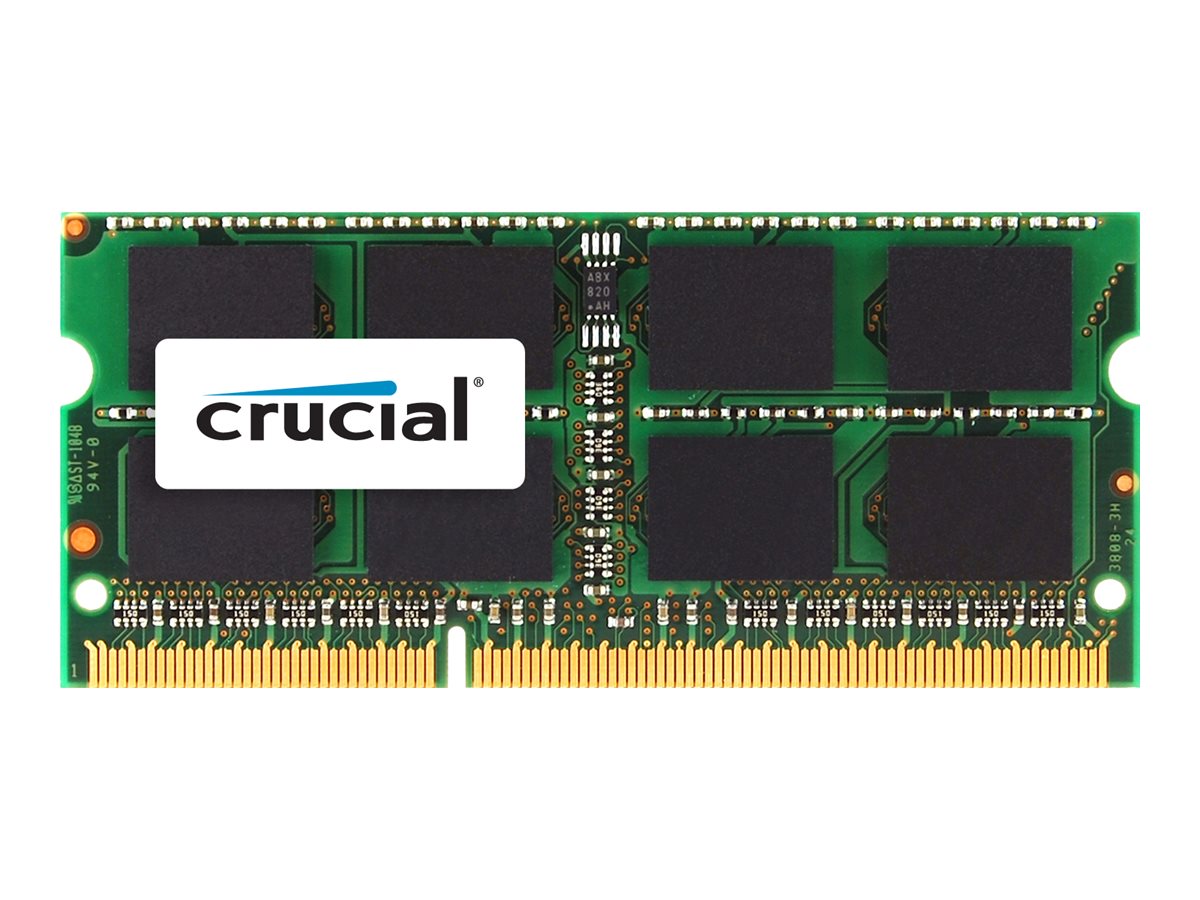 4GB Crucial DDR3 SO DIMM 1333MHz PC3 10600 CL9 Memory Module
