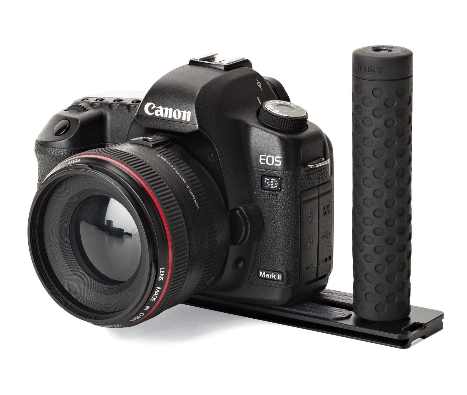 Joby Hand Grip with UltraPlate 208 for DSLR Cameras and Tripods