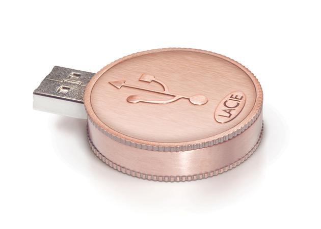 4GB LaCie CurrenKey USB2.0 Flash Drive