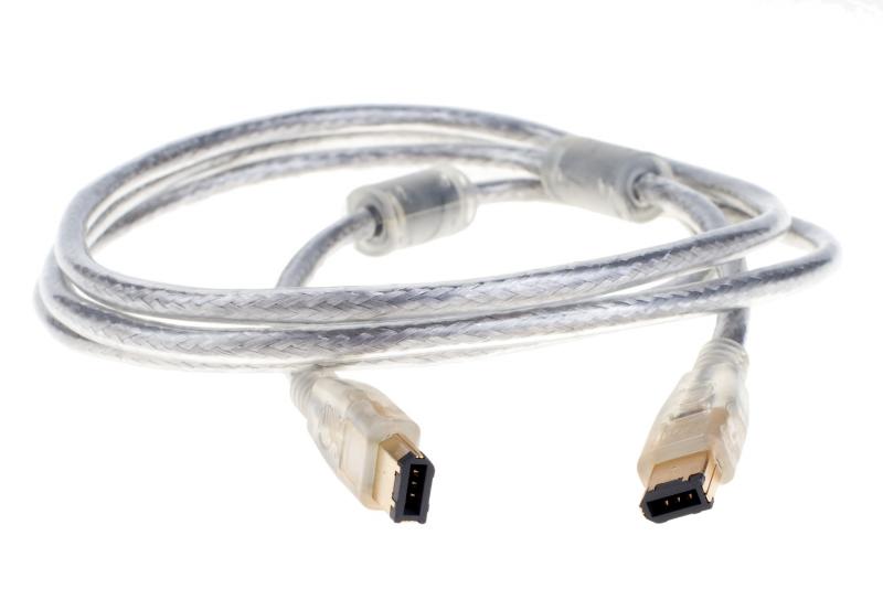 FireWire IEEE 1394 Cable 6-pin male to 6-pin male (180cm) gold plated