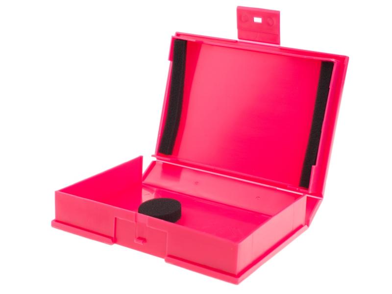 NEON Hard Protective Storage Case for 3.5-inch hard drive / SSD - Red