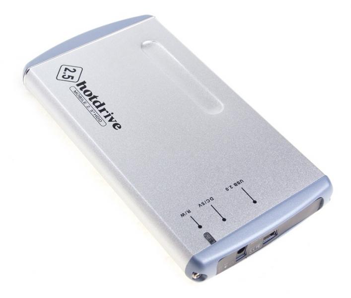 NEON External 2.5-inch SATA+IDE Hard Drive Enclosure Aluminium Edition