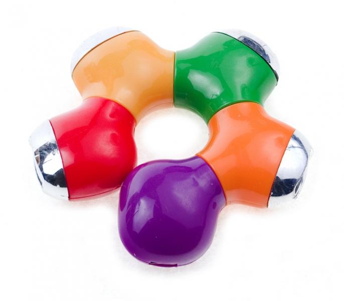 NEON 4-port USB Hub (USB2.0) bubble design - multi colour