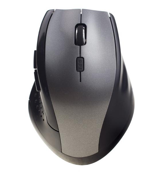 NEON Wireless Optical Mouse USB 5-button with scroll-wheel Black/Grey