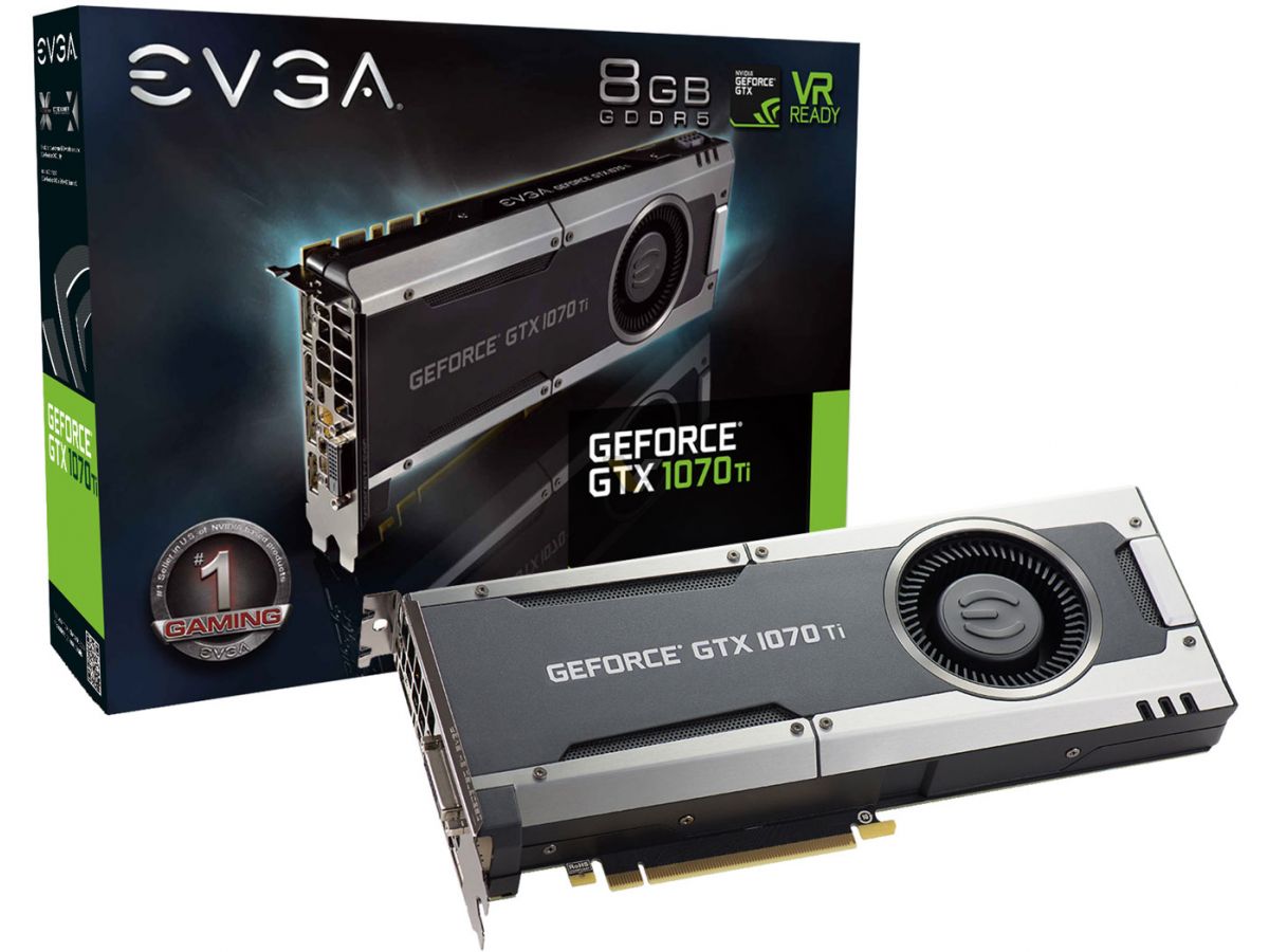 EVGA GeForce GTX 1070Ti NVIDIA 8GB GDDR5 Gaming Graphics Card