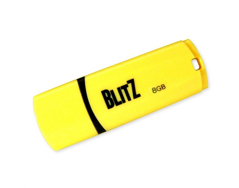 8GB Patriot Blitz USB3.0 Flash Drive (Yellow)