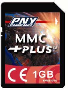 2Gb PNY MMC Plus MultiMedia Memory Card