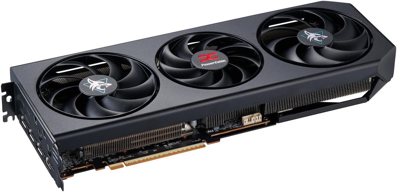 PowerColor Radeon Hellhound RX 9070 XT 16GB GDDR6 3-Fan Graphics Card
