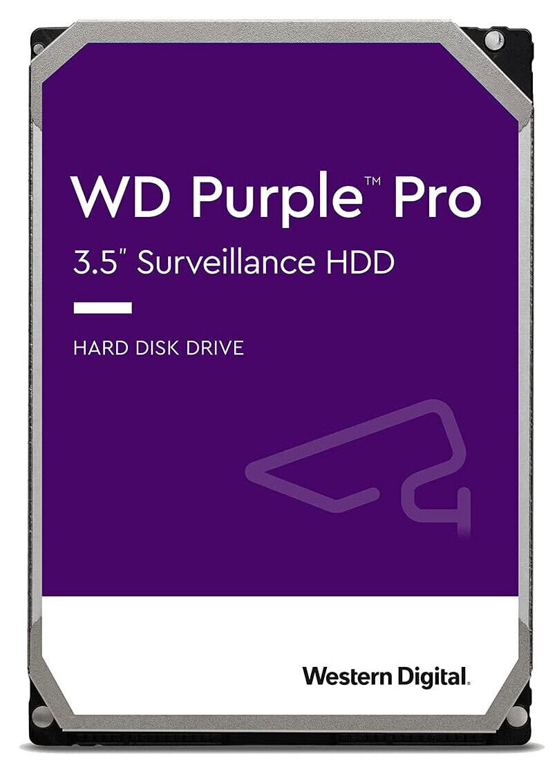 10TB Western Digital Purple Pro 3.5 Inch Serial ATA III 7200RPM 256MB ...