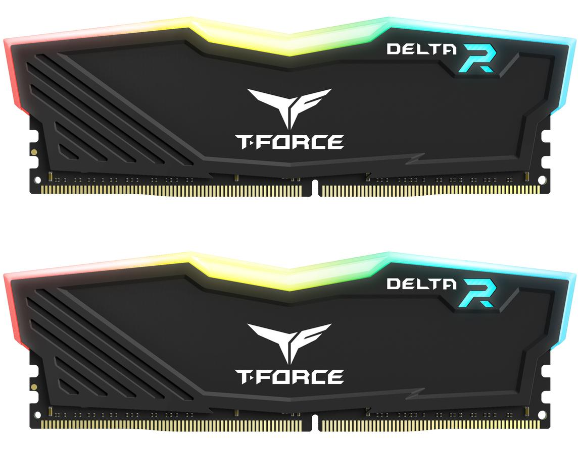 64GB Team Group Delta RGB DDR4 3200MHz CL16 Dual Channel Memory Kit (2 ...