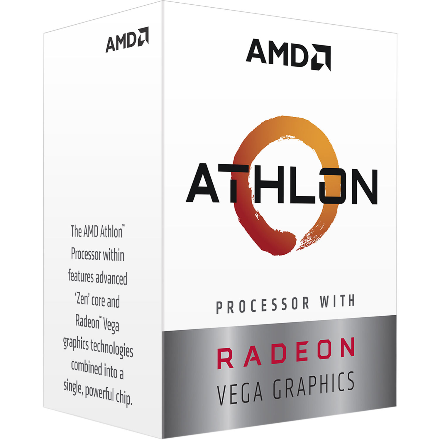 AMD Athlon 3000G Raven Ridge 3.5GHz 5MB Cache L3 AM4 CPU Processor ...