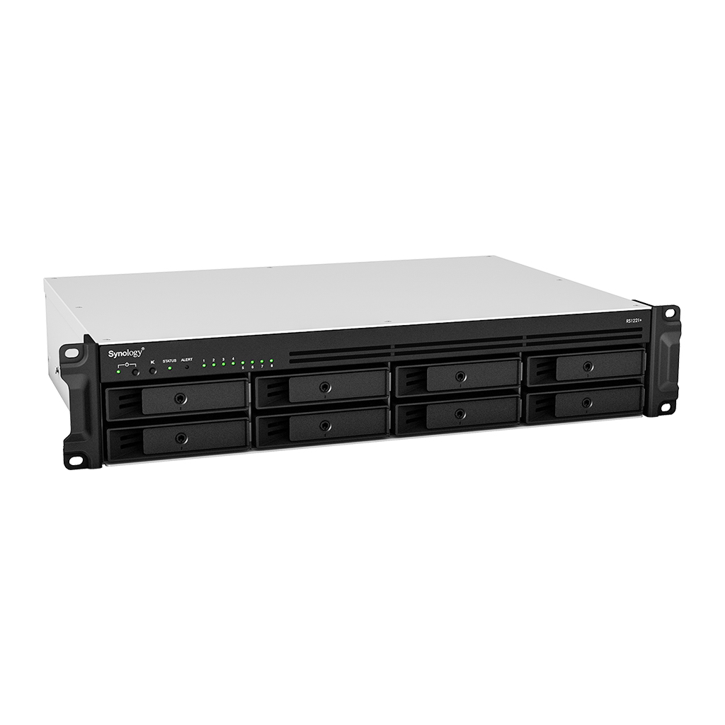 Synology RackStation NAS RS1221RP+ (8-bay) 2U Rackmount NAS