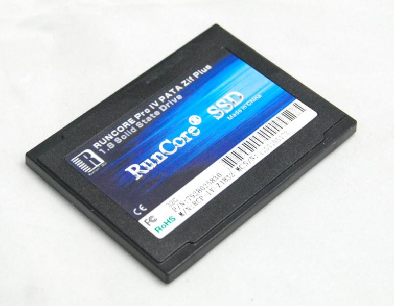 64GB RunCore Pro IV 1.8" PATA ZIF Plus SSD Solid State Drive for ...