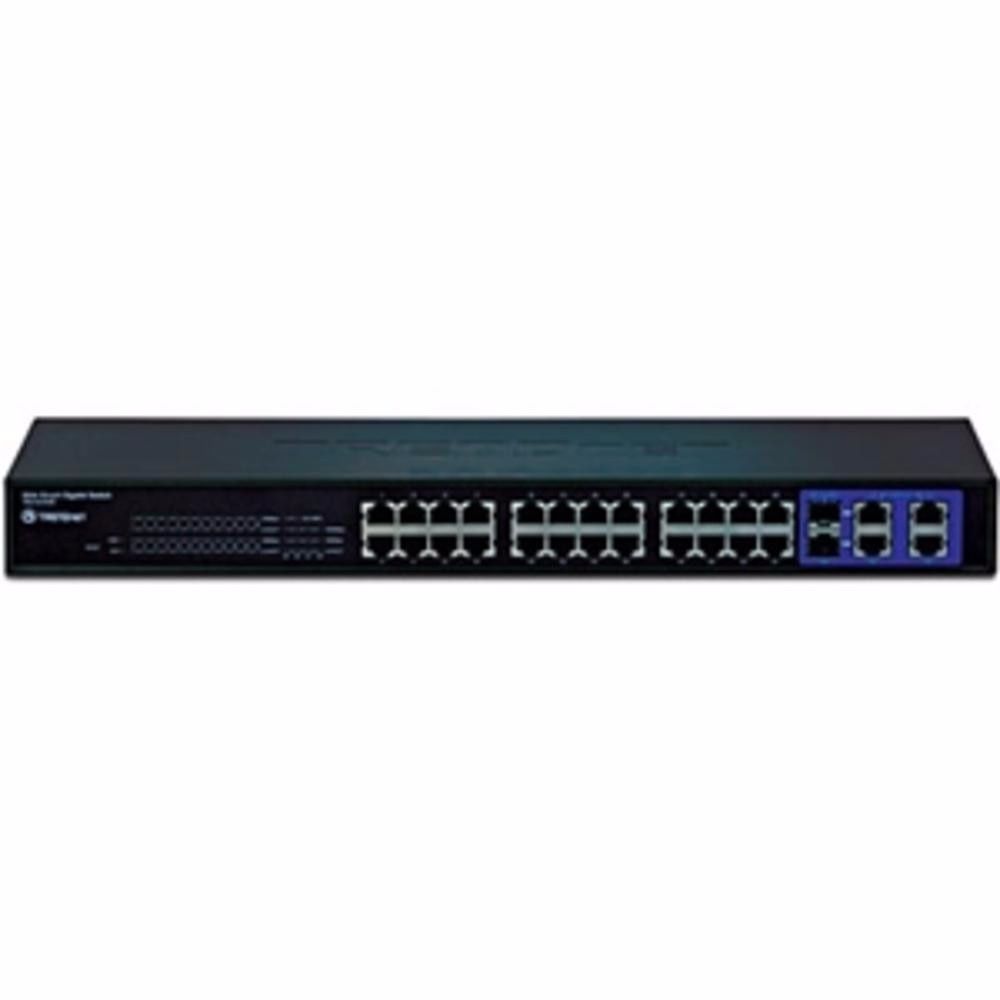 Trendnet 24-Port L2 Managed Network Switch (10/100) - Black