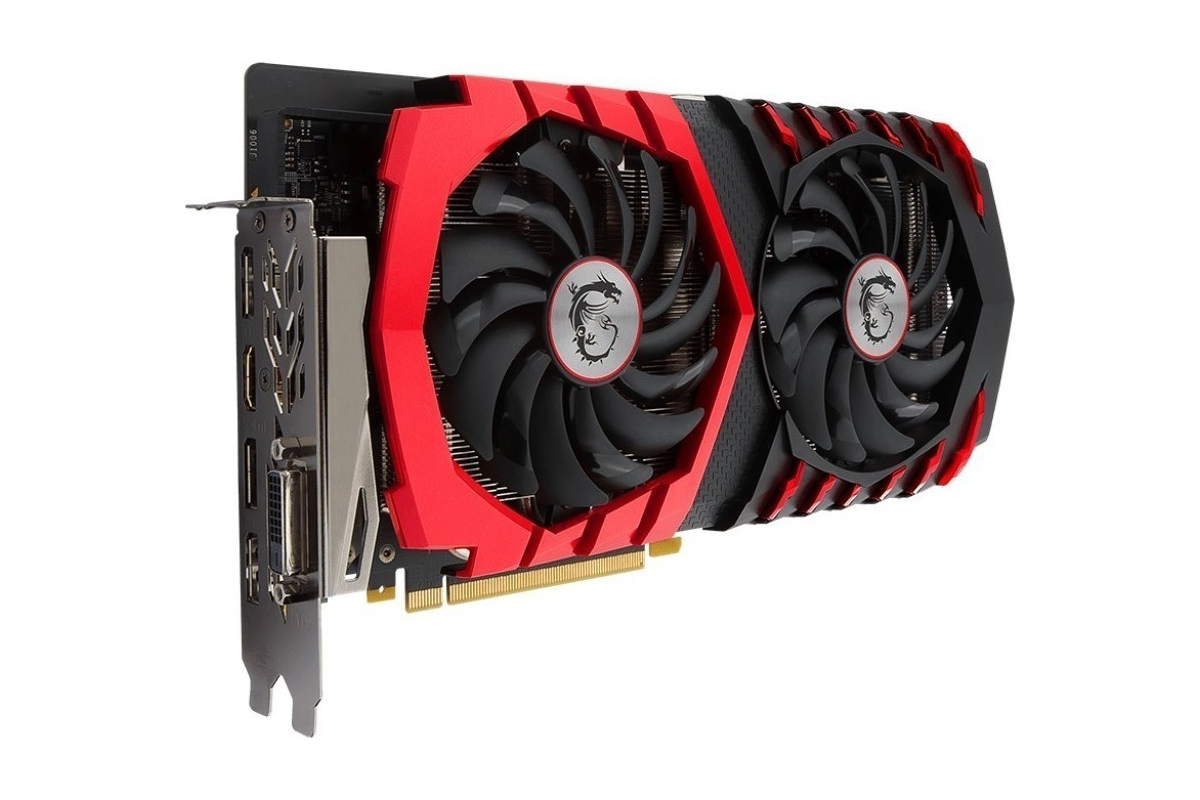 MSI V328-014R GeForce GTX 1060 GAMING X 3GB GDDR5 Graphics Card - Red