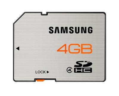 4GB Samsung Essential SDHC CL4 Memory Card