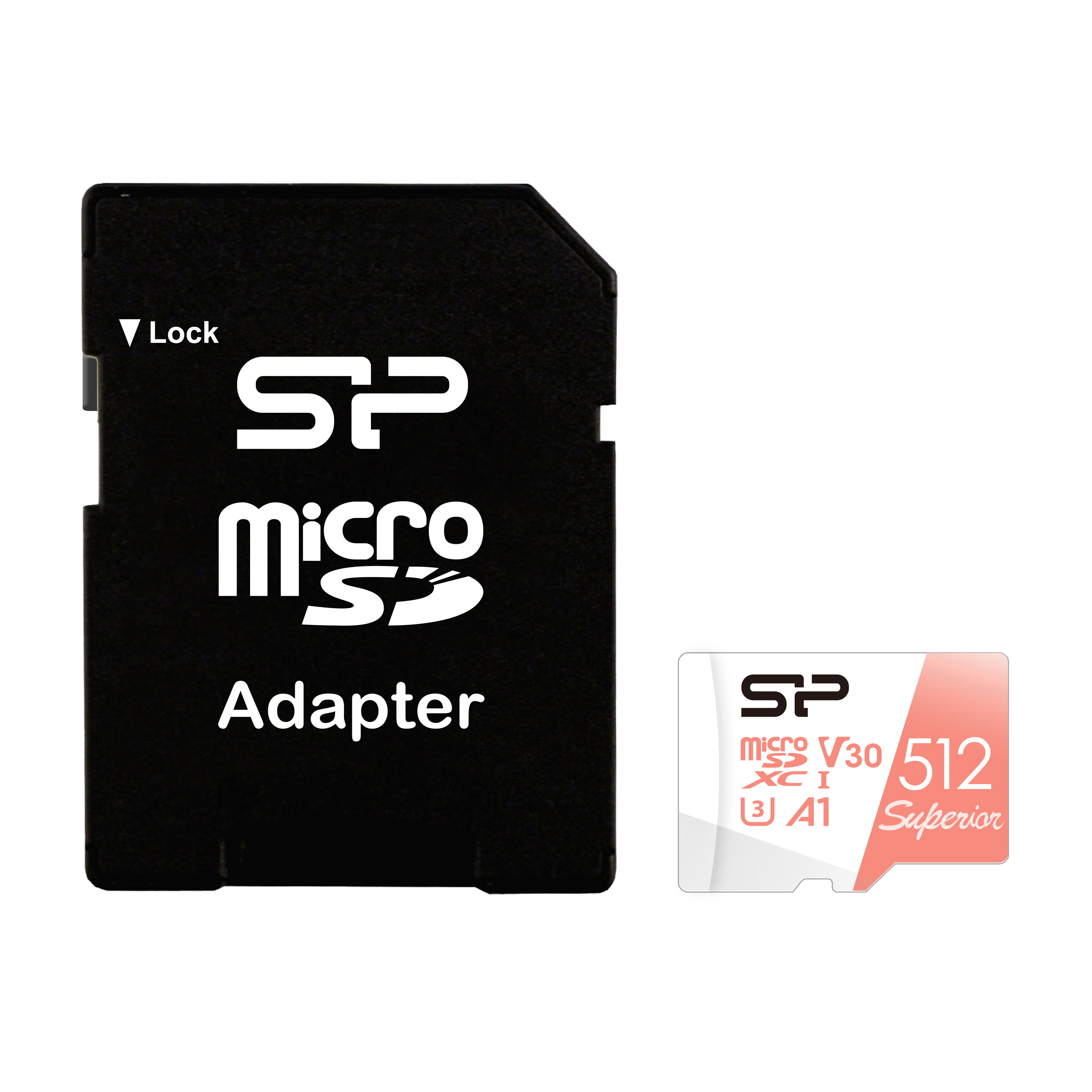512GB Silicon Power Superior microSDXC UHS-I 4K Ultra HD Memory Card