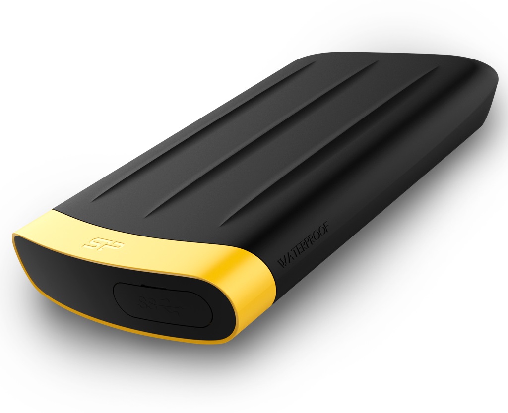 2TB Silicon Power Armor A65 Shockproof/Waterproof Portable Hard Drive ...