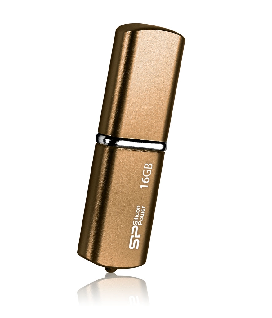 16GB Silicon Power Luxmini 720 USB2.0 Flash Drive Metallic Anti-Scratch ...