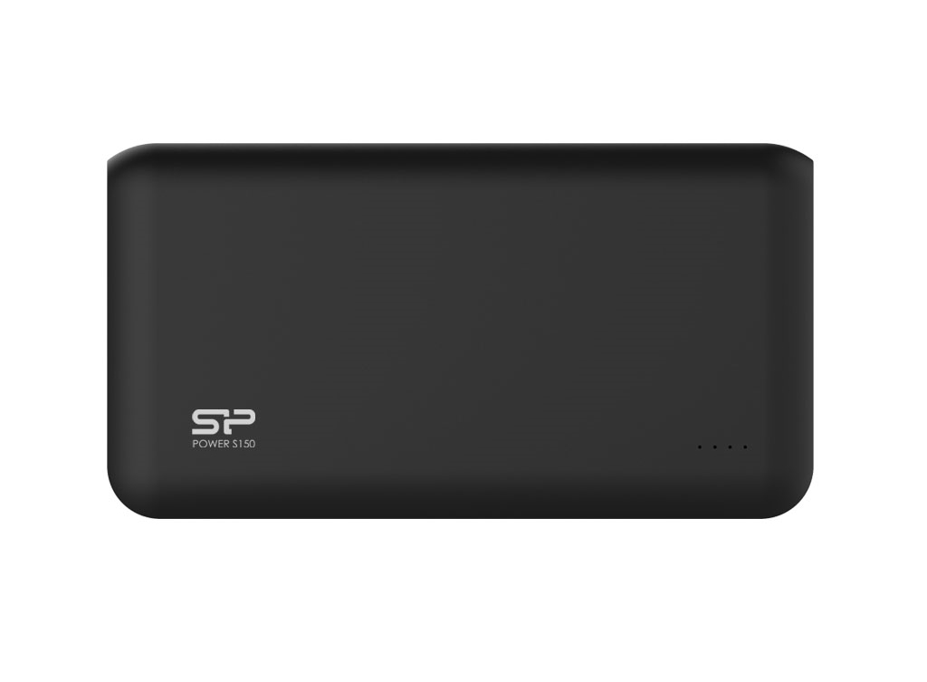 Silicon Power S150 15000mAh Power Bank Black 2x USB Output Ports