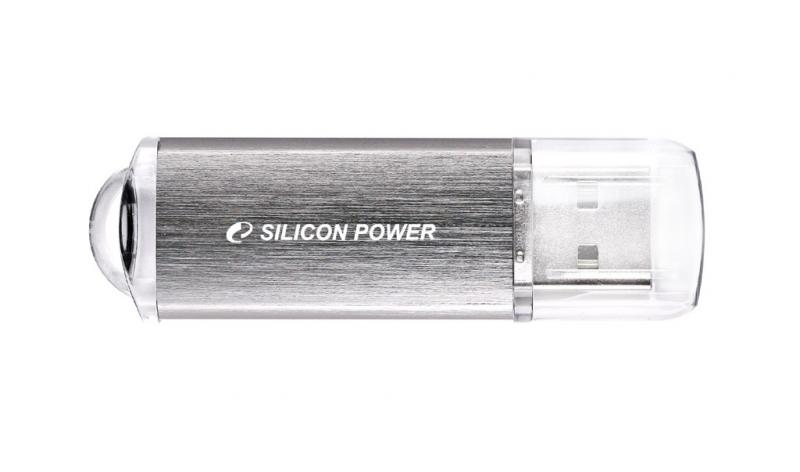 8GB Silicon Power Ultima II i-Series Silver USB Flash Drive