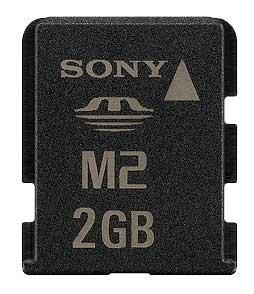 2GB Sony Memory Stick Micro (M2) with free M2 USB reader