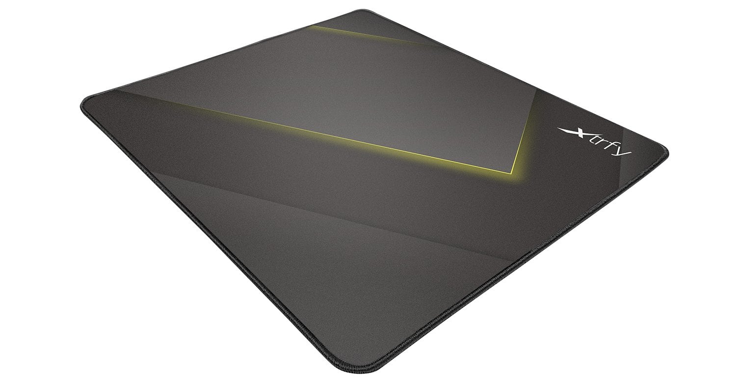 Xtrfy GP1 Medium Surface Gaming Mouse Pad - Black, Yellow