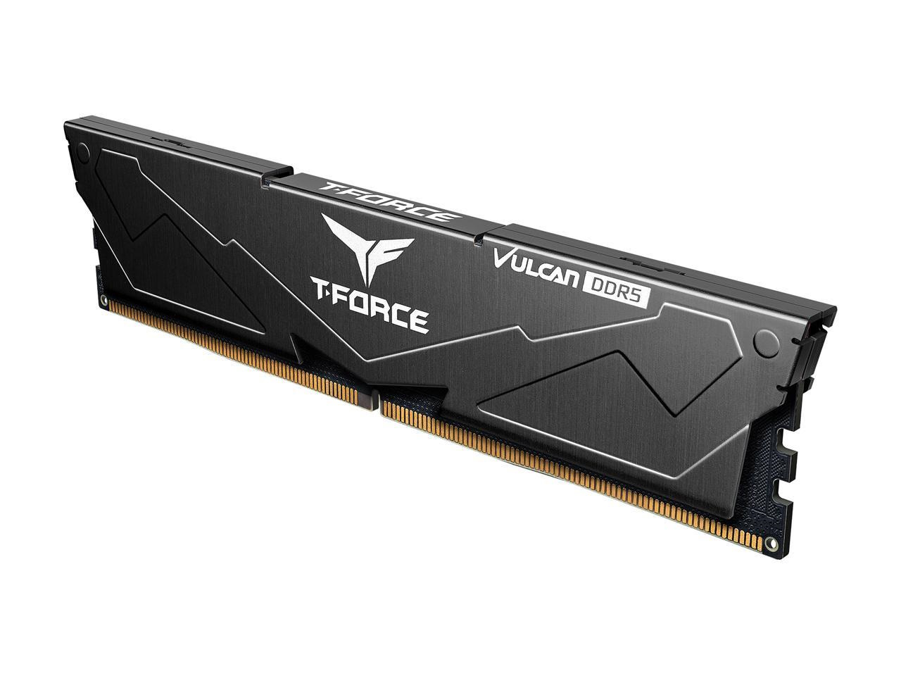 64GB TeamGroup T-Force Vulcan DDR5 6000MHz CL38 Dual Channel Kit (2x ...