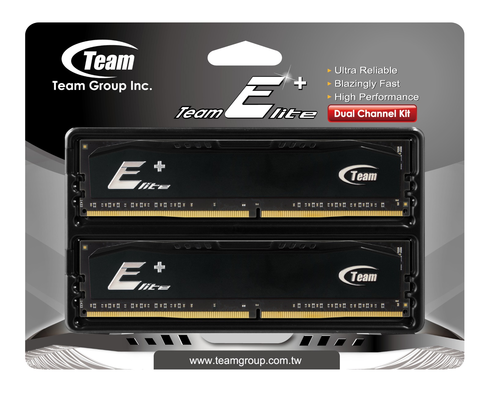 16GB Team Elite Plus DDR4 2400MHz (PC4-19200) Quad Channel kit 4x4GB ...