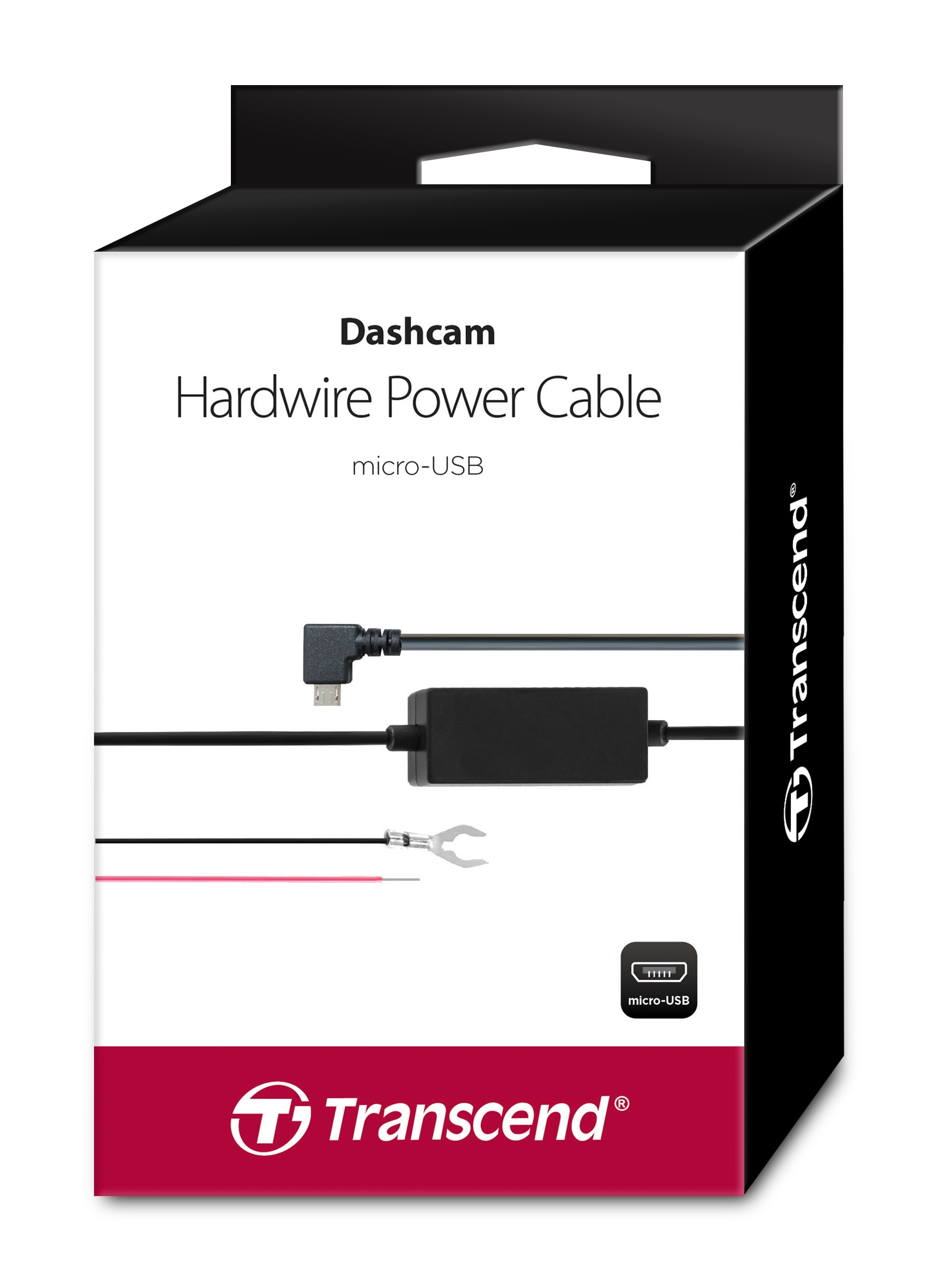 Transcend TS-DPK2 Hardwire Power Cable for Transcend DrivePro (micro-USB)