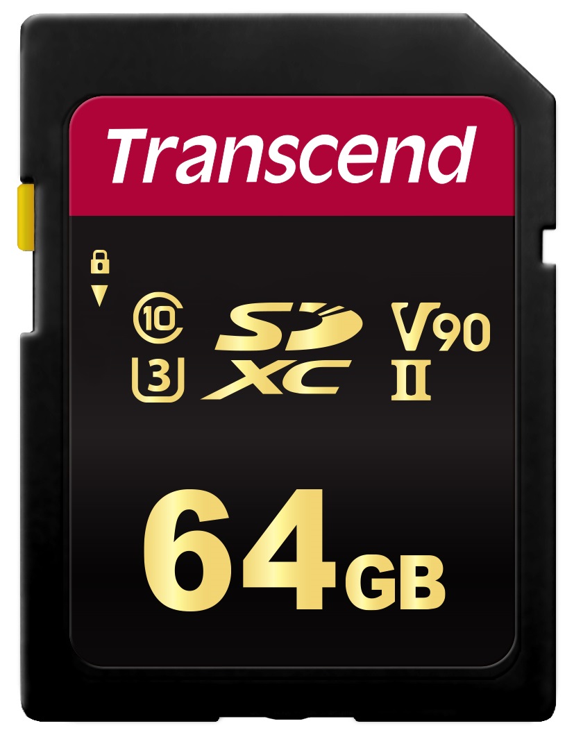 64GB Transcend 700S SDXC UHS-II U3 Memory Card