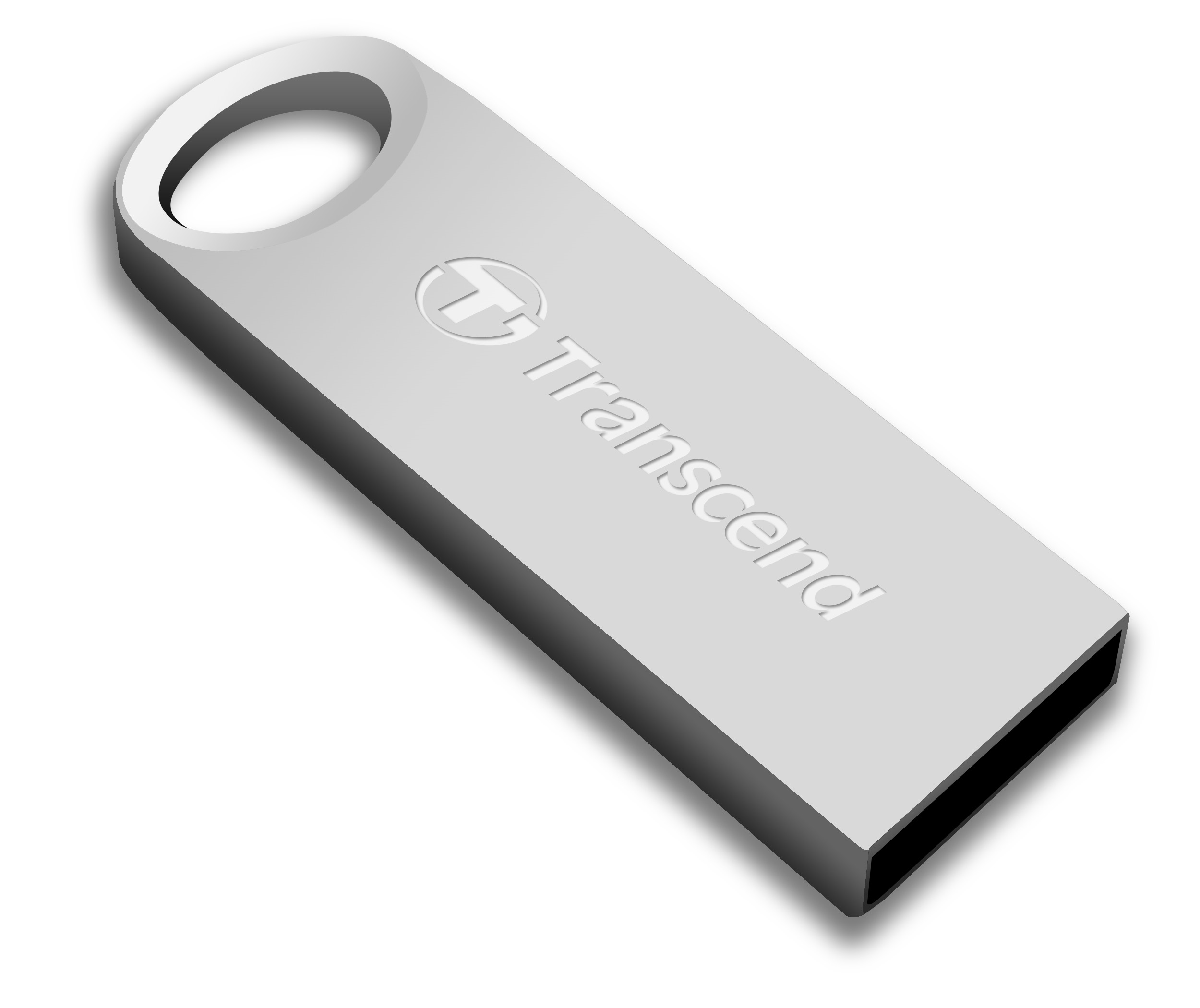 64GB Transcend JetFlash 520S Silver Plated USB Flash Drive