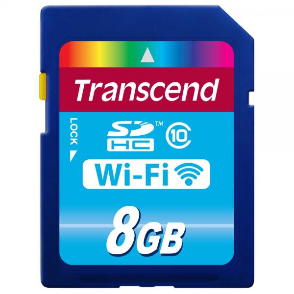 8GB Transcend Wi-Fi SD card SDHC CL10