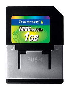 1GB Transcend MMC Mobile RS-MMC MultiMedia Card