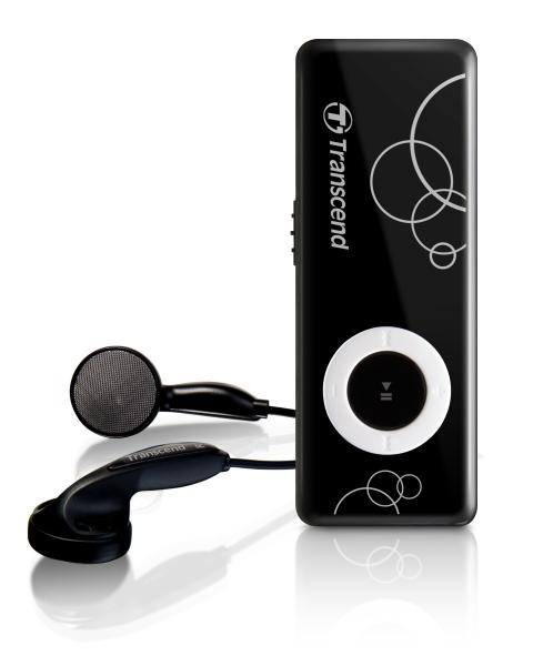 8GB Transcend MP300 Digital Music Player (Black)