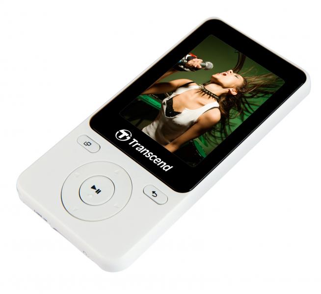 8GB Transcend MP710 Digital Music Player w/ FM Radio, G-Sensor Step ...