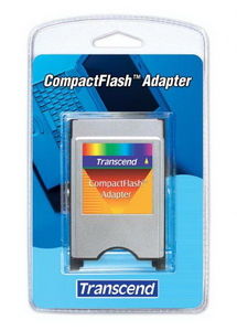 Transcend CompactFlash PCMCIA Adapter